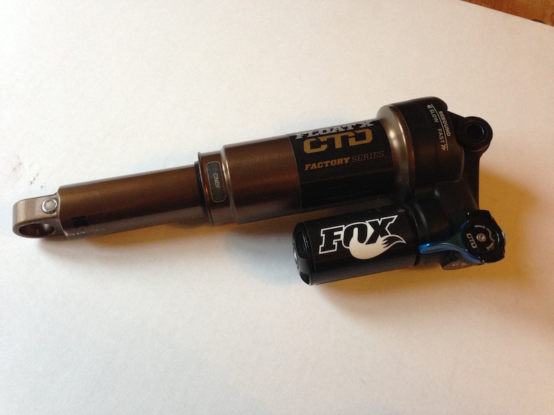 2015 Fox Float X CTD Kashima Rear Shock For Sale