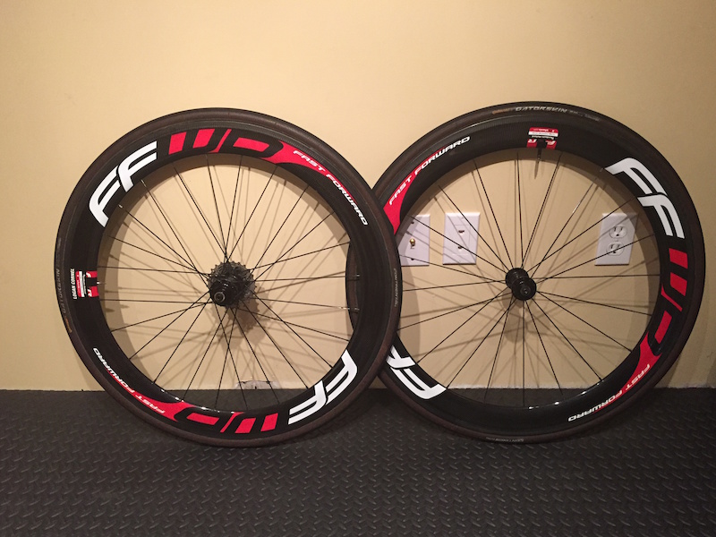 2014 FFWD F6R Tubular Race wheels, 10/11speed compatible. For Sale