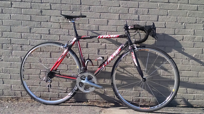 2005 53cm Time VXR, Campy record, 16# classic race bike For Sale