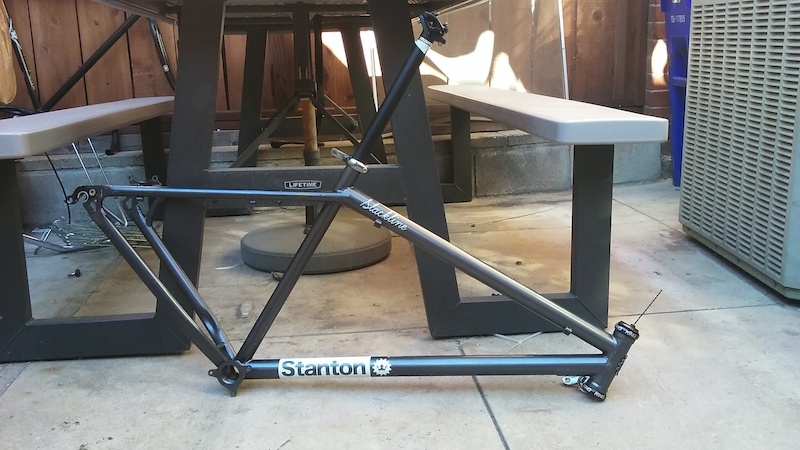 2012 Stanton Slackline 853 frame +Chris King Headset LG For Sale