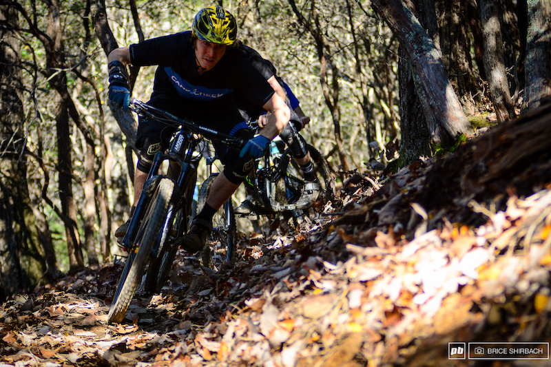 Rice Pinnacle to Mills River Parking area Mountain Biking Route ...