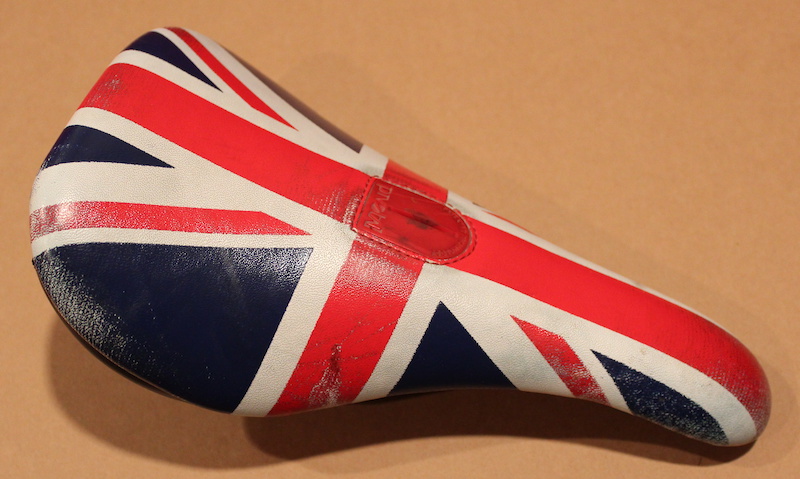 -1805- Total BMX Union Jack Flag Seat Pivotal For Sale