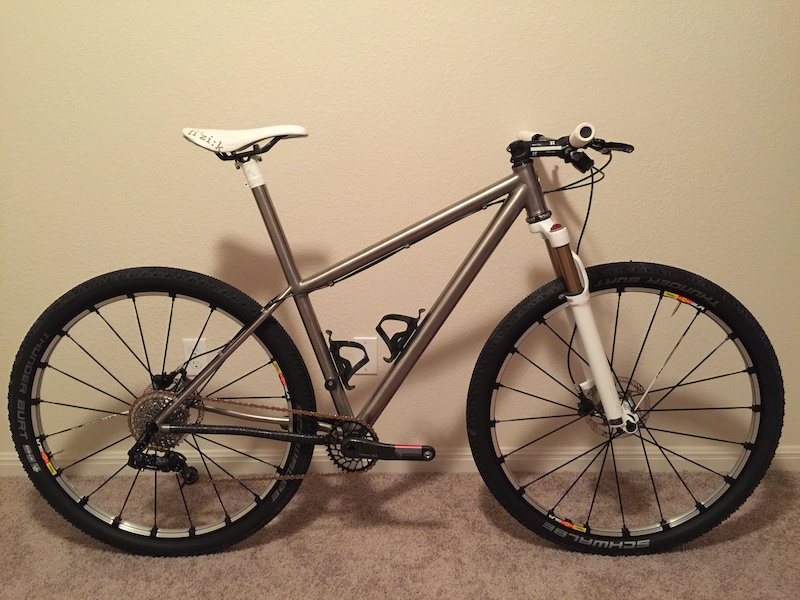 2011 Alchemy Ti 29er hardtail custom For Sale