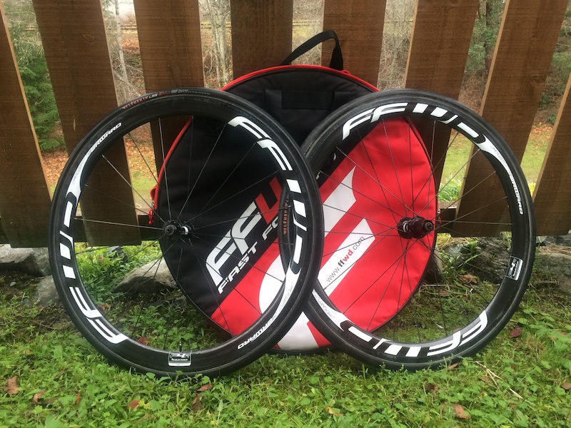 2015 Fast Forward F4R Carbon Tubular Wheel Set For Sale