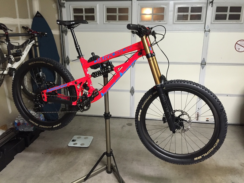 2015 Large Banshee Darkside w/ Fox 40 and Carbon Wheels For Sale