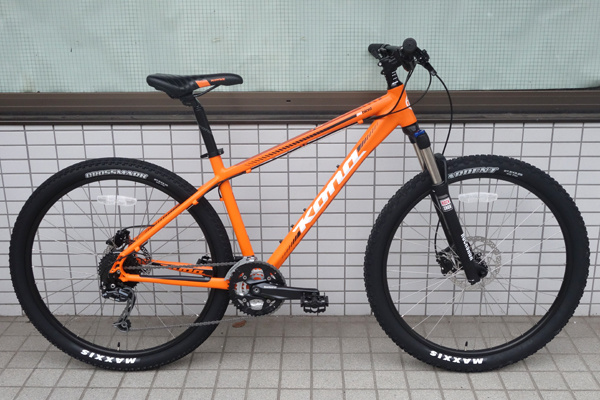 2015 kona blast 17.5/27.5 orange mountain bike For Sale