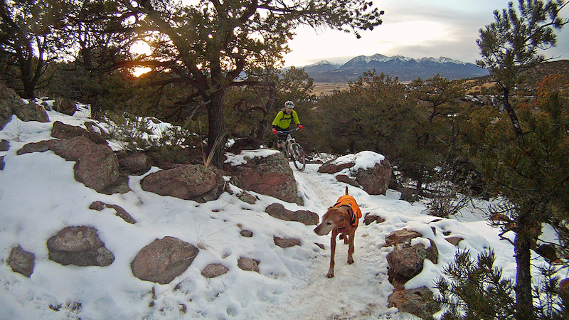North Backbone Mountain Biking Trail - Salida, Colorado