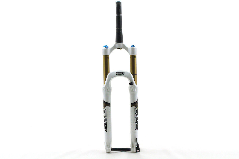 Fox F32 FIT RLC 26" 140mm Tap' 15mm Forks (41739) For Sale