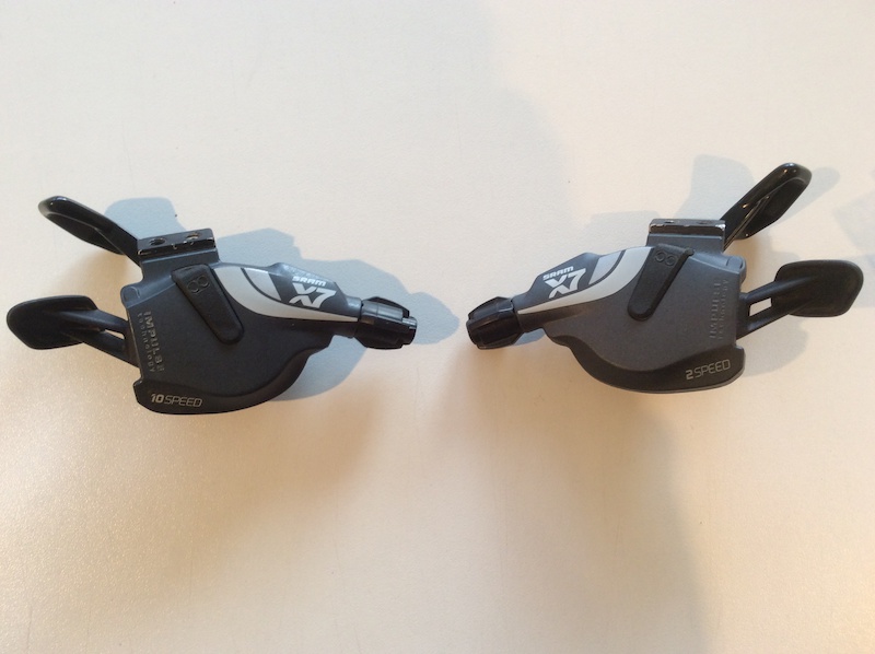 SRAM x7 LH + RH Shifters 10 speed optional matchmakers For Sale
