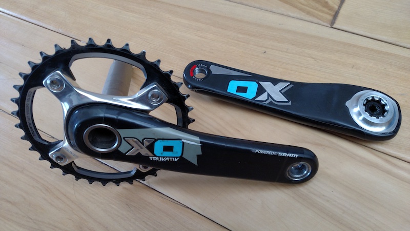 2014 SRAM XO X.O DH Cranks Carbon 83mm GXP 165mm -SHIPPED! For Sale