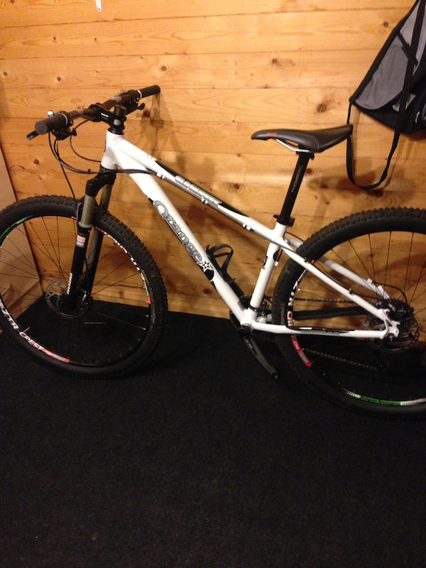 2013 orange clockwork 29er frame hope headset For Sale