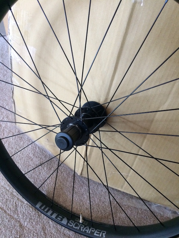 2016 WTB Scraper Wheelset 27.5+ 110/boost 148 Never ridden. For Sale