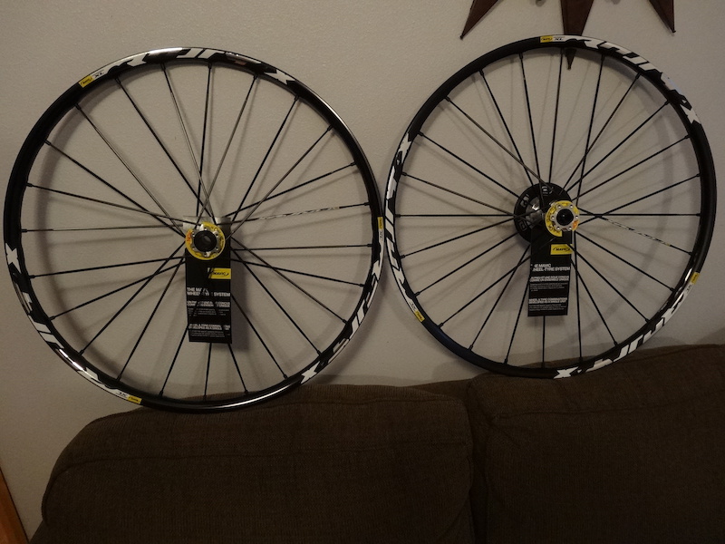 2015 Mavic CROSSMAX XL 29" wheelset *NEW* enduro tubeless For Sale