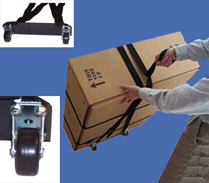 CrateWorks bike case with HD wheel caddy For Sale