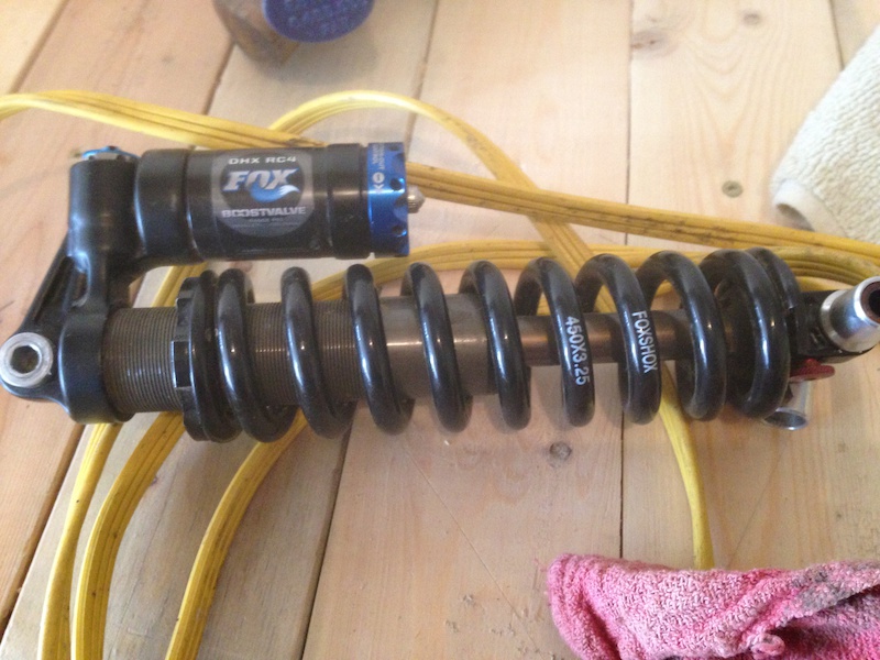 2011 Fox DHX RC4 9.5 x 3.25 450lb spring For Sale