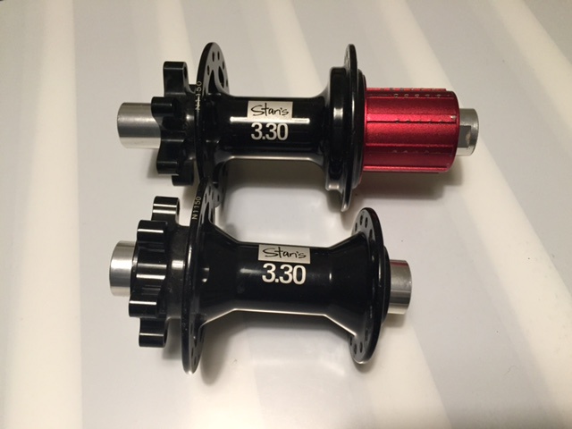 Stan's 3.30 Hubs - Front & Rear For Sale