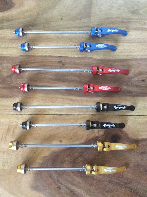2016 HOPE WHEEL SKEWERS, CHOICE OF COLOURS For Sale