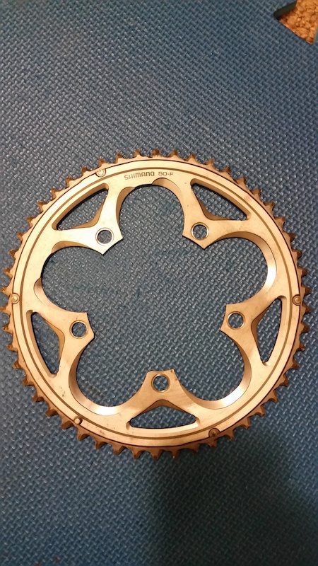 Shimano 50t compact chainring For Sale