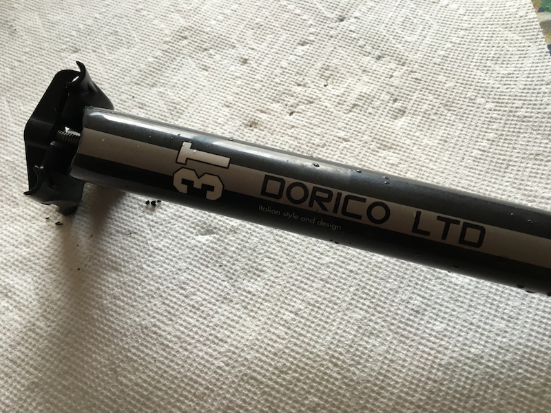 3T Dorico LTD carbon seatpost 27.2mm For Sale