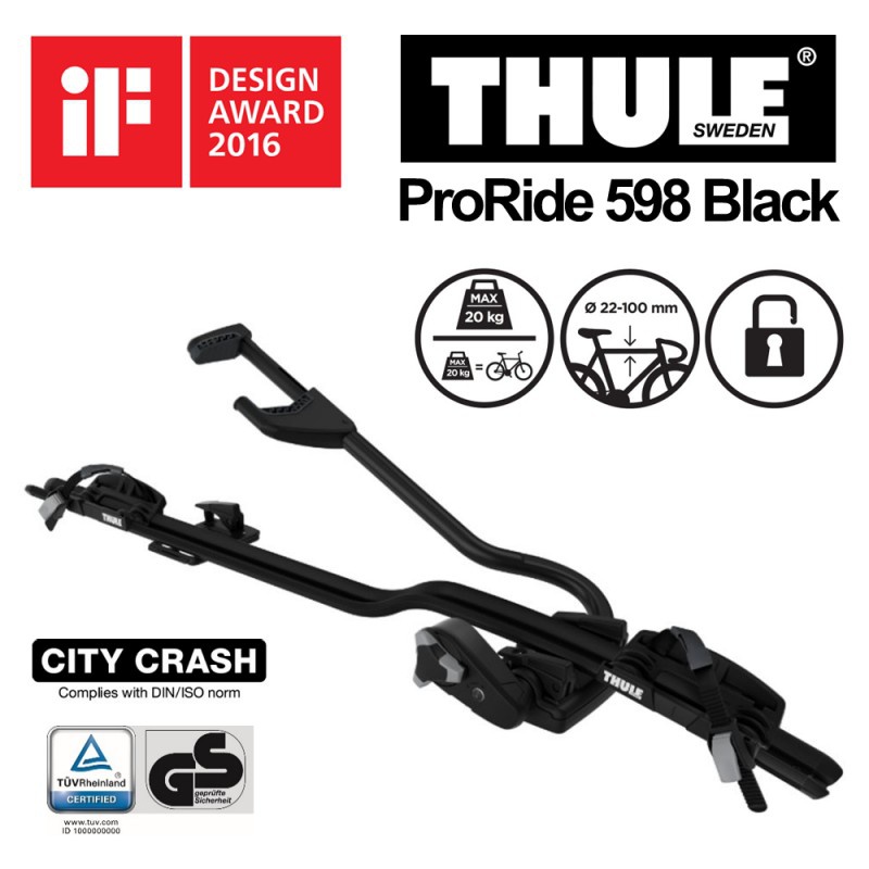 2016 Thule 598 black, brand new in box. For Sale