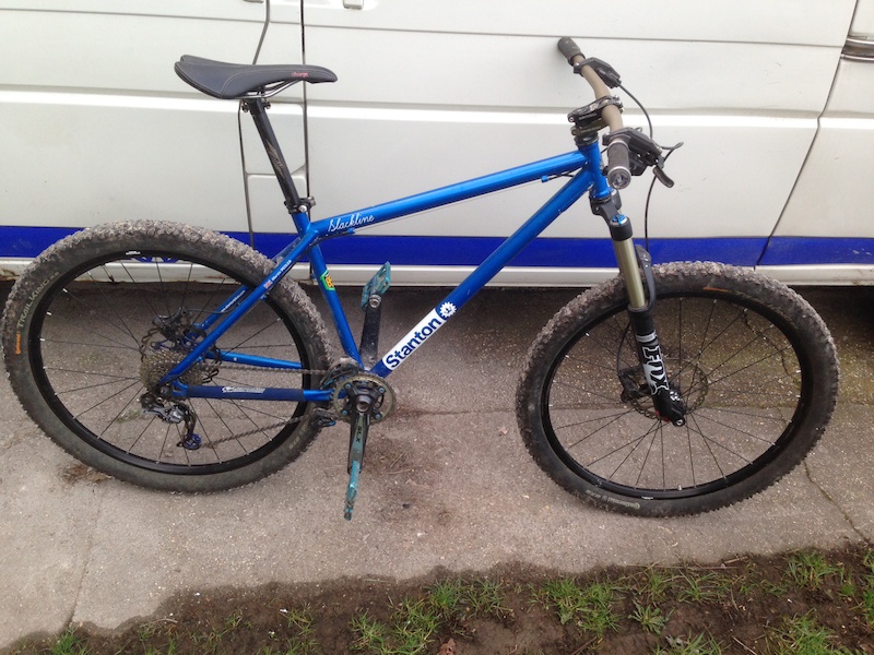 2014 Stanton Slackline Blue 18" (running 650b) For Sale