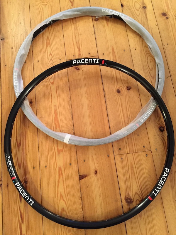 2017 Pacenti TL28 Rims 27.5 32H pair hope mavic For Sale