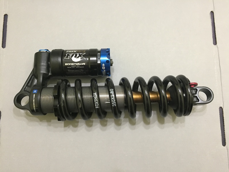 2013 Fox DHX 4.0 RC4 Kashima 8.5X2.5 For Sale