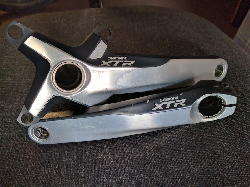 2015 Shimano XTR M980 crank arms crankset 165 10 speed For Sale