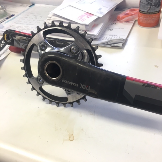 2014 Sram XX1 Cranks GXP 175mm For Sale