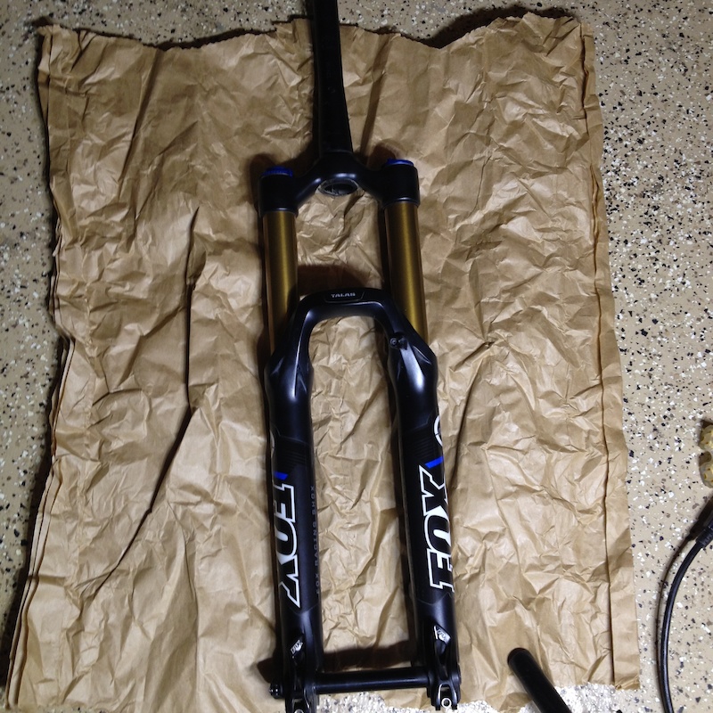 2011 Fox Talas 160/120 36 FIT RLC taper 20mm thru axle For Sale