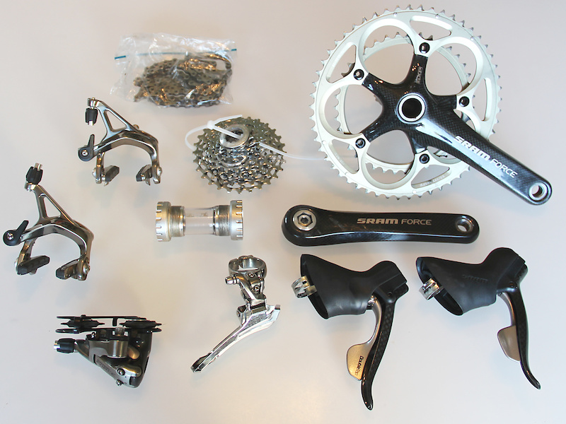 2008 SRAM Force Carbon 10 speed Groupset Excellent For Sale