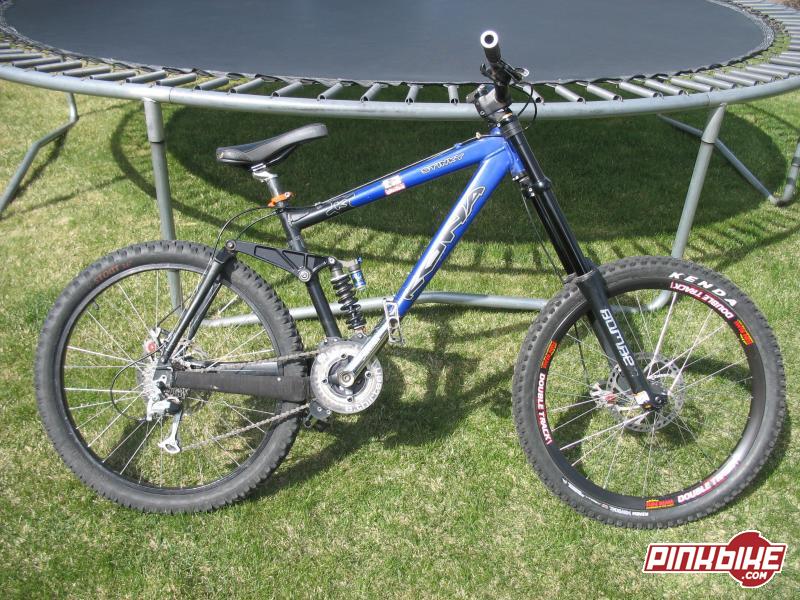 2003 Blue Kona Stinky L ..UPGRADED.. For Sale