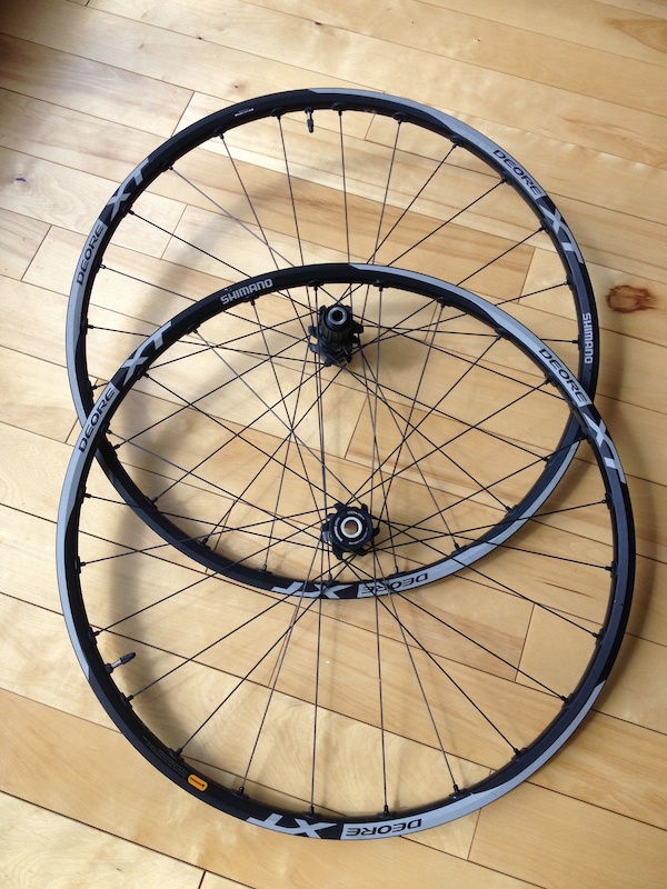2014 Shimano XT 27.5 Wheelset Tubeless Ready For Sale