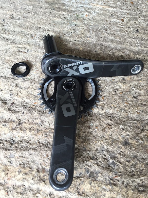 2015 SRAM X01 170mm Chainset Crankset BB30 32t Chainring For Sale