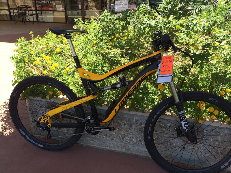 2014 Lapierre Zesty 427 Large carbon 27.5 Trail bike For Sale