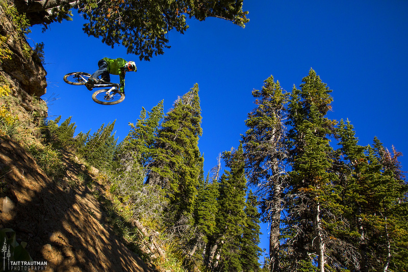 Buffalo Drop Mountain Biking Trail - Alta, Wyoming
