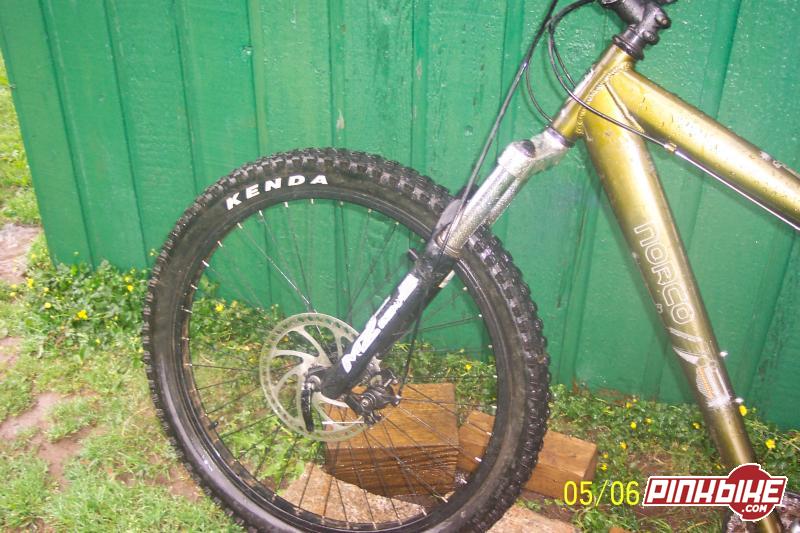 05 rival frame and fork For Sale