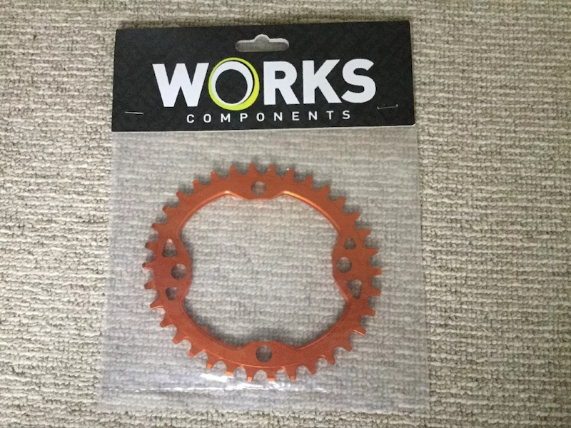 2016 Works components narrow wide 34T oval chainring - NEW For Sale