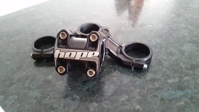 Hope integrated crown and stem - boxxer - black For Sale