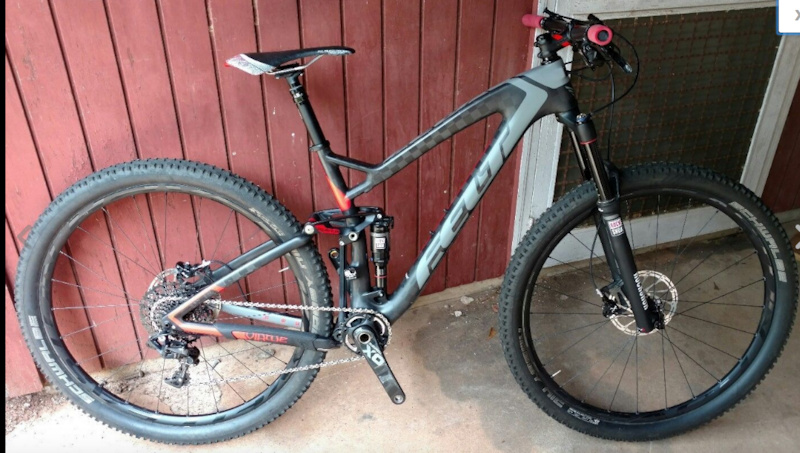 2015 Felt Virtue 1 Carbon 29er Trail SRAM XO1 11-Speed For Sale