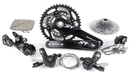 2015 Shimano Deore XT Drivetrain Groupset - New in Box For Sale