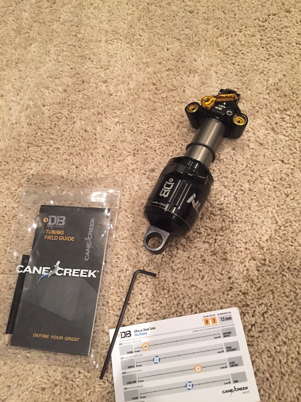 2015 Cane Creek Double Barrel Inline Shock For Sale