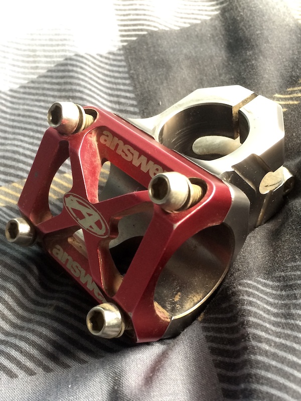 2013 Answer DJ stem 35mm 31.8 dia For Sale