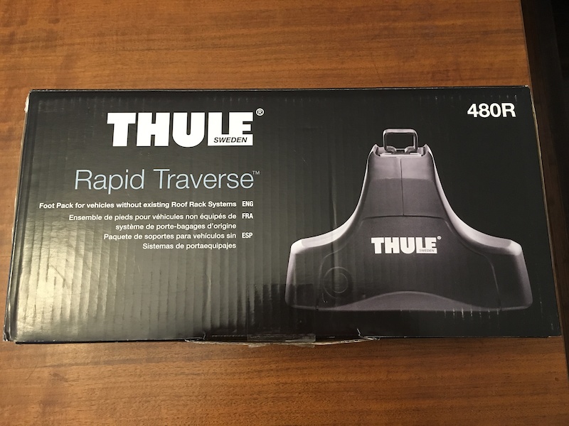 2011 Thule 480R Rapid Traverse foot pack For Sale