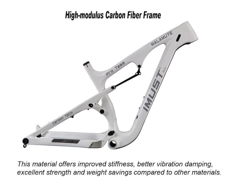 2018 16/18/20'' fat bike full suspension carbon frame 120mm For Sale