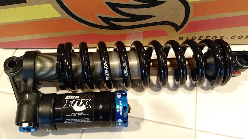 2015 Fox DHX RC4 9.5"x3.0" Kashima For Sale