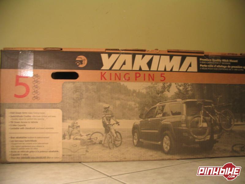 *BRAND NEW* Yakima Kingpin 5 rack For Sale