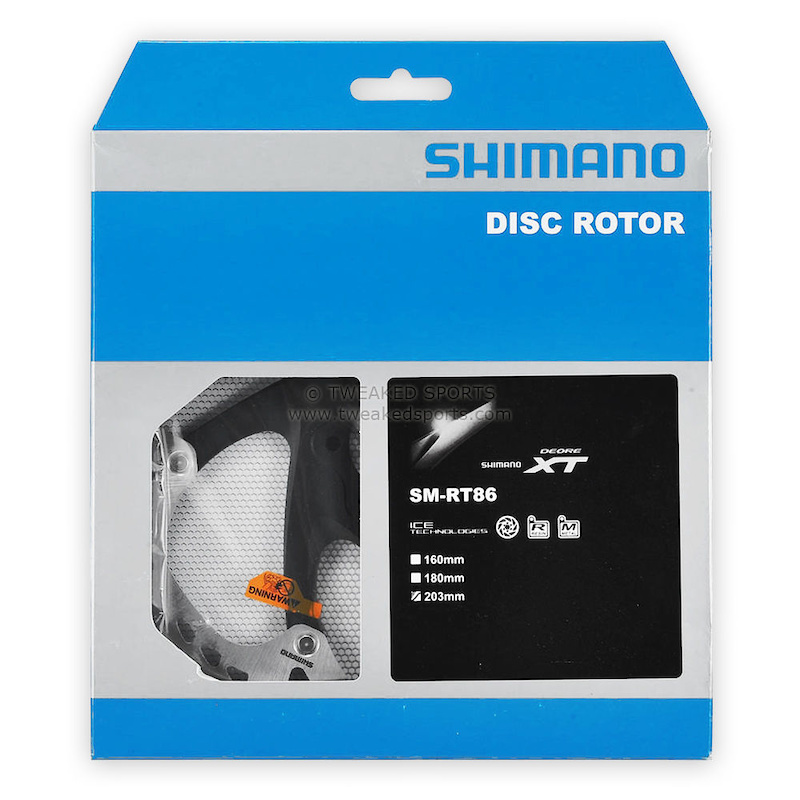 2016 Shimano XT Ice Tech Rotor, 203mm For Sale