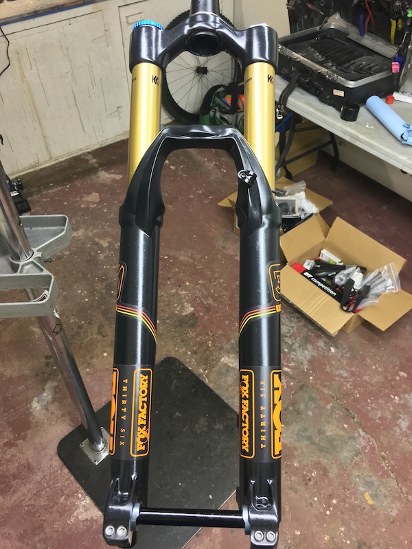2016 Fox 36 Float RC2 Factory Kashima 160mm For Sale