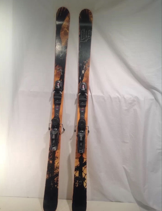 2008 Line Chronic- 166CM with Rossignol Axium Bindings For Sale